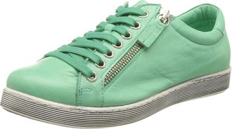 Andrea Conti Damen Sneaker, smaragd, 35 EU