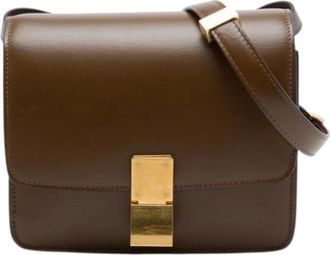 Celine Sac bandouli&egrave;re Classic Box Pre-owned - Femme - Pre-owned - Brun - Taille: ONE Size