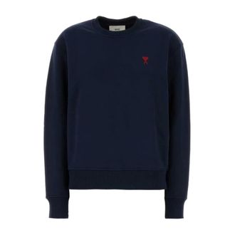 Ami Homme, Sweatshirts et sweats &agrave; capuche, Bleu, Taille: XS SweaT-shirt Coeur Rouge