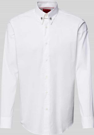 HUGO BOSS Slim Fit Business-Hemd mit Kentkragen Modell Vikko