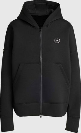 Stella McCartney Logo Scuba Hoodie, Woman, Black, Size: XS