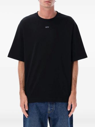 Off-white t-shirt à logo imprimé - Noir