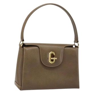 Gucci Sac &agrave; main vintage Pre-owned - Femme - Pre-owned - Brun - Taille: ONE Size