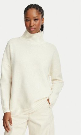 Max Mara Rollkragenpullover Borgia 2625366142 Creme Relaxed Fit