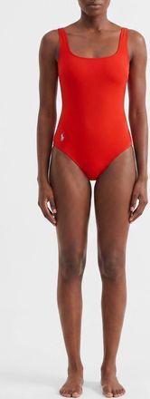Polo Ralph Lauren Maillot De Bain Femme couleur Rouge