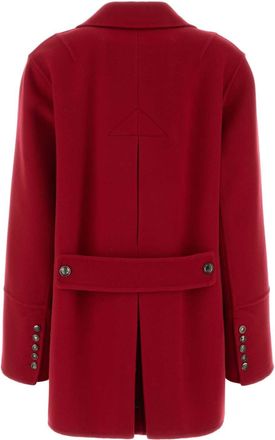 Ermanno Scervino Doppiopetto Coat - Red
