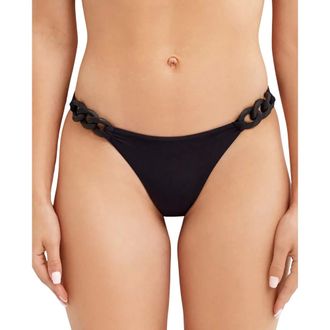Lenny Niemeyer Femme, Maillots de bain, Noir, Taille: 42 FR Bas de Bikini Avec Cha&icirc;nes