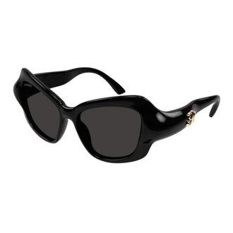 Balenciaga Cat-Eye Sonnenbrille - - Accessories - unisex - Schwarzk - 58 MM
