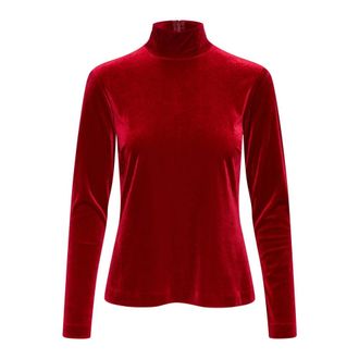 Part Two Rhythmic Red Strickpullover - - Tops - Damen - Rot - XL