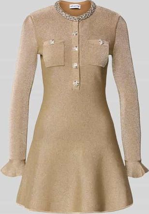 Self Portrait Minikleid mit Viskose-Anteil