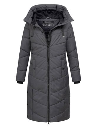 Navahoo Navahoo Schmatzibaer lange Damen Winter Steppjacke N009