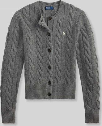 Polo Ralph Lauren Regular Fit Strickjacke aus Wolle mit Kaschmir-Anteil