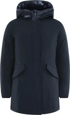 Woolrich Femme, Manteaux, Bleu, Taille: 46 FR Parka Arctic en Bleu