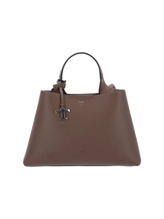 Tod's Tods Hobo Bags - Apa Handbag In Brown Calfskin, Top Handle - Gr. unisize - in Braun - f&uuml;r Damen
