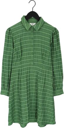 Object Kendra L/s Dress - - Dresses - Damen - Gr&uuml;n - XS