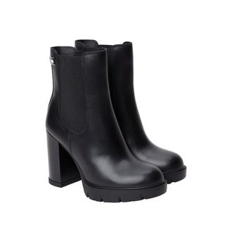Tommy Hilfiger Bottines &agrave; talons hauts en cuir