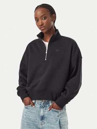 Roxy Sweatshirt Everfree ERJFT05137 Schwarz Regular Fit