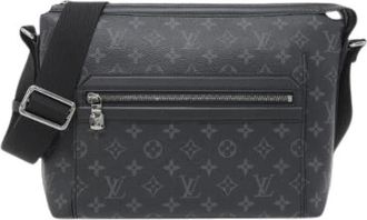 Louis Vuitton Pre-owned Odyssee Sac bandouli&egrave;re en toile enduite Monogram - Homme - Pre-owned - Noir - Taille: ONE Size
