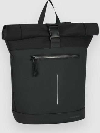 New Rebels Bruce New York Rolltop 16L Rucksack black