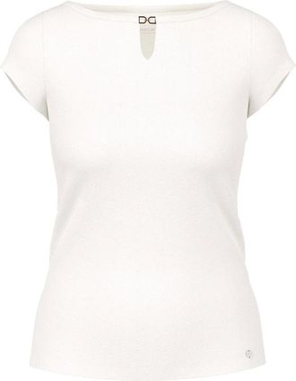 Marc Cain Femme, Tops, Blanc, Taille: 36 FR T-Chemises
