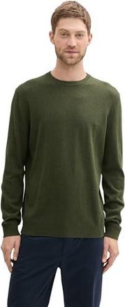 Tom Tailor Référence : 1043266 Pull-Over, 36230-Rosin Green Melange, XXL Homme