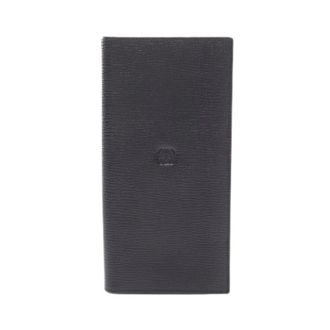 Loewe Pre-owned Anagram Leather Long Bifold Wallet - Femme - Pre-owned - Noir - Taille: ONE Size