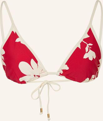 Seafolly Triangel-Bikini-Top Mayflower rot