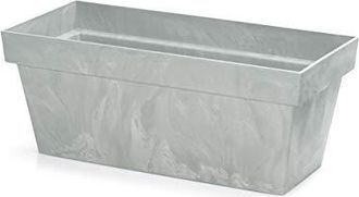 Prosperplast MUSS CHUSE BETON Effekt 8l., Abmessungen (mm) 392x182x160, Betonfarbe