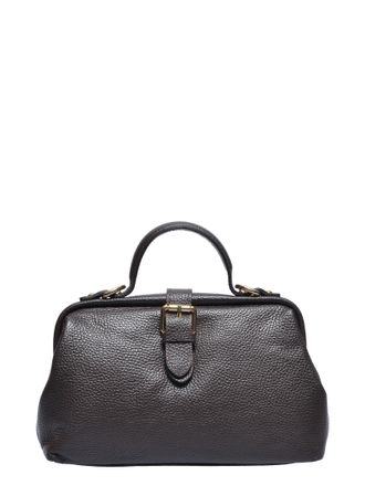Anna Luchini Kastanienbraun Rindsledertasche