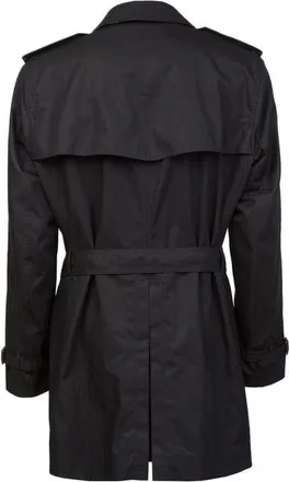 Burberry Brockham Trench Coat - Black
