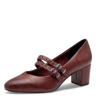 Marco Tozzi Femme Pumps 2-22439-45 Escarpins, Bordeaux, 42 EU
