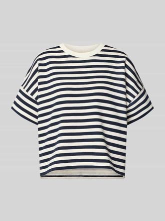 Closed Boxy Fit T-Shirt im Allover-Look