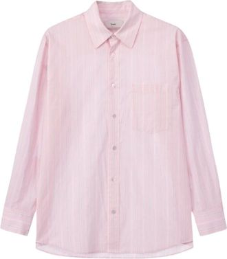 Dunst Homme, Chemises, Rose, Taille: XL Chemise Ray&eacute;e Oversize