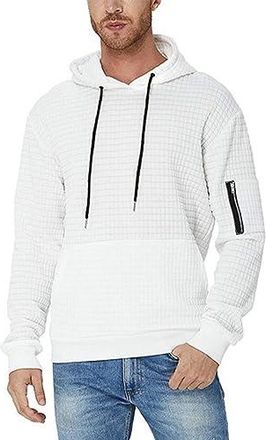 Generic Sweat &agrave; capuche pour homme - Pull &agrave; capuche - Sweat-shirt de qualit&eacute; sup&eacute;rieure - Manches longues - Loisirs - T-shirt de sport &agrave; manches longues - Ves