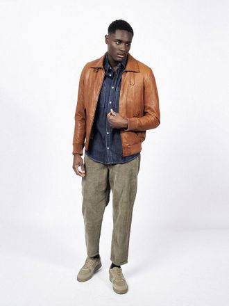 Freaky Nation Lederjacke Do It!-FN