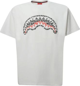 Sprayground Sprayground, Homme, Tops, Blanc, Taille: L Infinity Shark Regular T-Shirt
