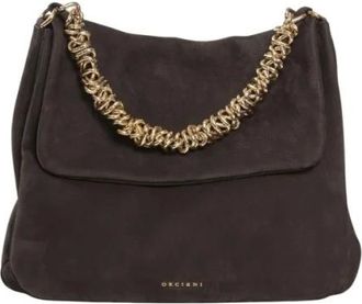 Orciani Femme, Sacs, Brun, Taille: ONE Size Diana Shoulder Bag