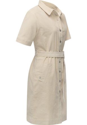 Ragwear Cordkleid Rozyna Cordy YOUMODO Kurz&auml;rmliges Kordkleid mit Hemdkragen