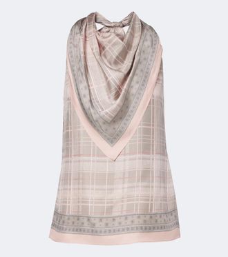 Acne Studios Top aus Seide