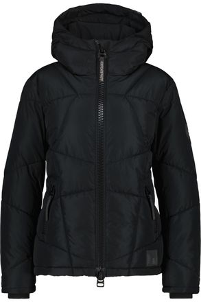 Alife And Kickin Winterjacke ALIFE & KICKIN Damen KasandraAK A, Damen, Gr. XXL, moonless, 100% Polyester, Jacken Winterjacke, Kurze warme Jacke mit gef&uuml;tterter Kapuze,
