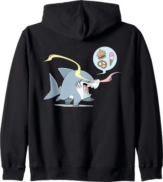 MARVEL Jeff The Land Shark Hunting for Snacks Kapuzenjacke