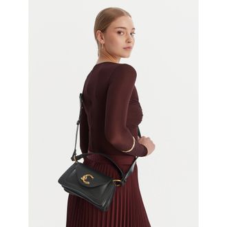 Coccinelle Handtasche Coccinelle SSK Coccinelle C-ME Calf E1 SSK 18 04 01 Schwarz