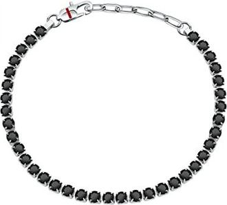 Sector TENNIS Bracelet Homme, en Acier, cristaux, émail - SANN45, 22 cm, Cristal, 22 cm, Cristal