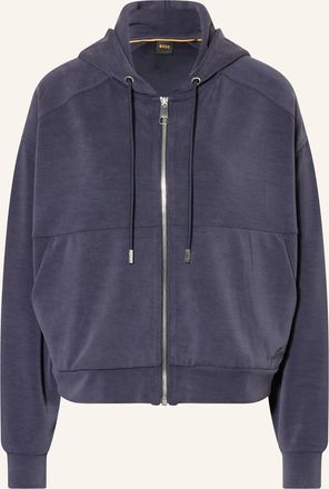 HUGO BOSS Sweatjacke Elijak blau