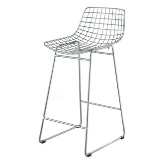 HKliving Tabouret de bar en m&eacute;tal HKliving