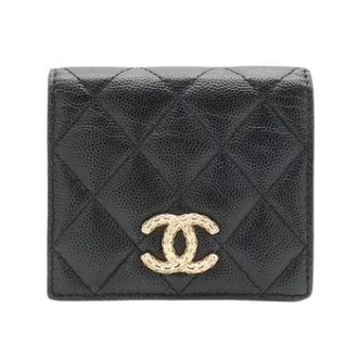 Chanel Pre-owned Wallet (bi-fold) - - Pre-owned - Damen - Schwarzk - ONE SIZE