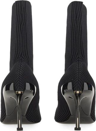 Alexander McQueen Slash Boot - Black