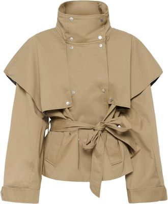 Karen by Simonsen Femme, Vestes, Beige, Taille: 38 FR Veste L&eacute;g&egrave;re