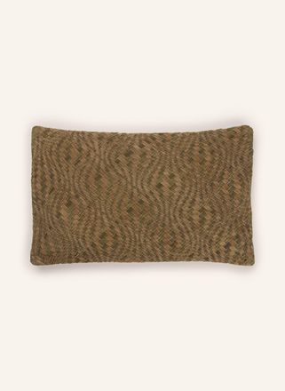 Pad Pad Dekokissenh&uuml;lle Leather Weave gruen