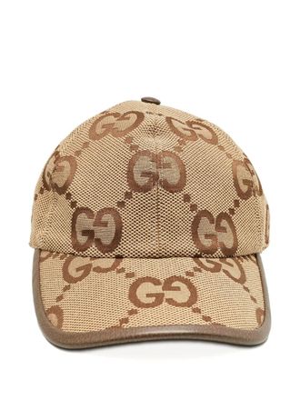 Gucci Baseballkappe mit GG-Muster - Nude